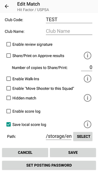 How to enable local score log in PractiScore app for Android - Tutorials, Learn how to do Stuff ...