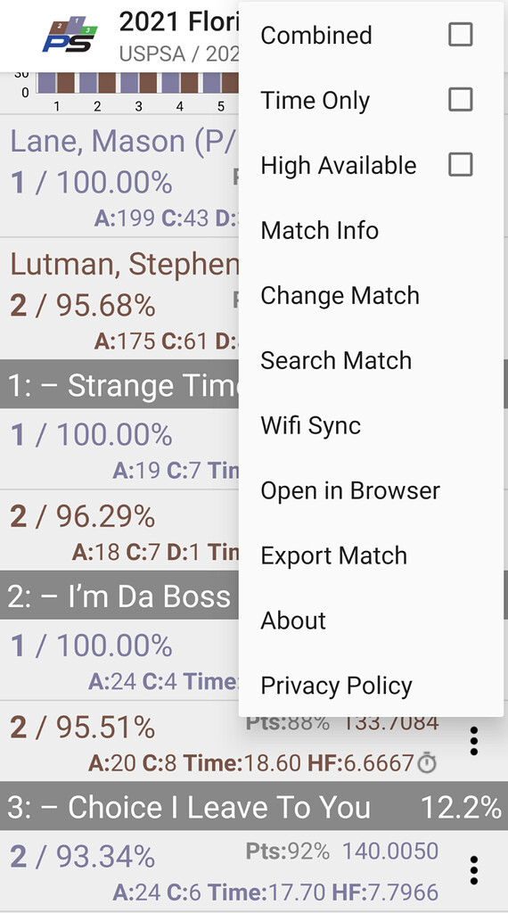 PractiScore Competitor app Info - PractiScore Competitor App - PractiScore Support Community