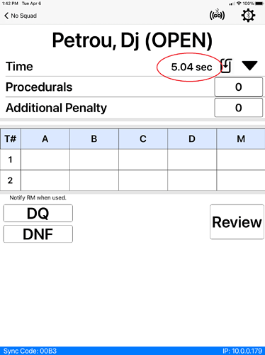 Connect your AMG timer to your iPad - Tutorials, Learn how to do Stuff - Practiscore Support ...