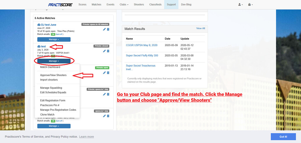 Emailing all shooters - Tutorials, Learn how to do Stuff - Practiscore Support Community