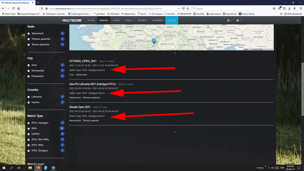 IPSC Levels 1 2 3 - PractiScore.Com, the Website - Practiscore Support ...