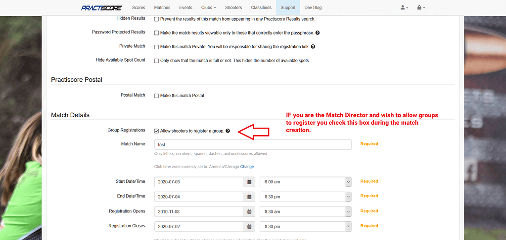 How to; Group Registration - Tutorials, Learn how to do Stuff - Practiscore Support Community