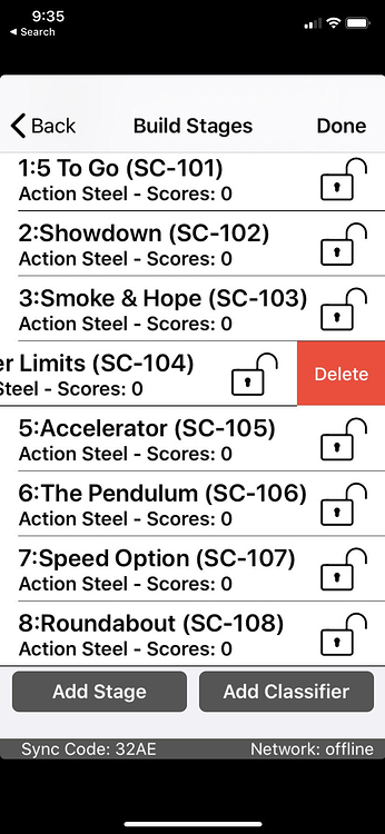Deleting Unneeded Stages - Tutorials, Learn how to do Stuff - PractiScore Support Community