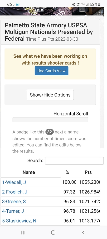 USPSA Multigun Hit Factor Scoring - USPSA - Practiscore Support Community